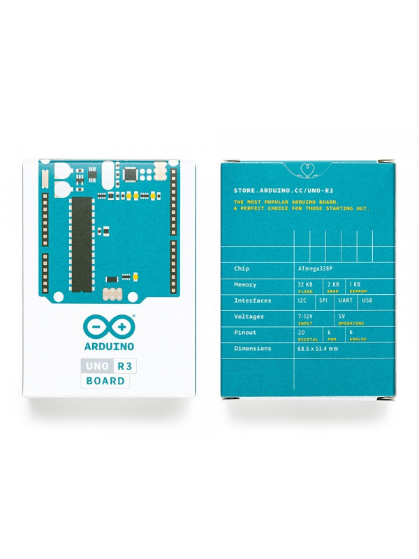Arduino Uno R3 original board | electrobot.gr